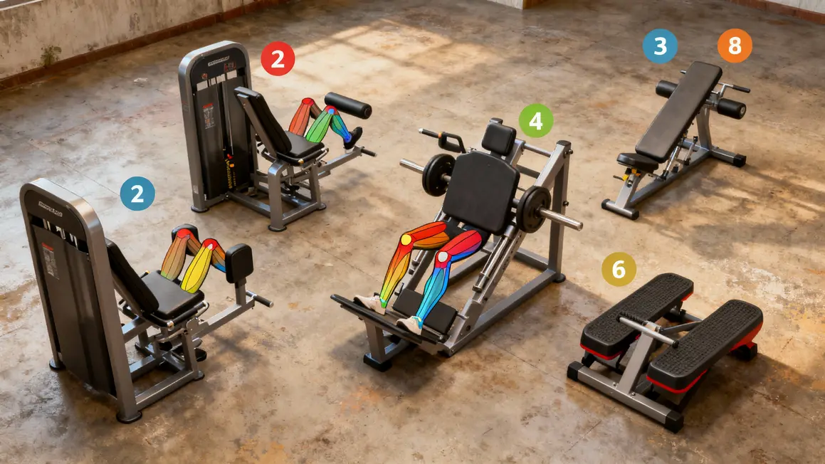 Machines de musculation pour jambes : comparer et choisir l’appareil ...